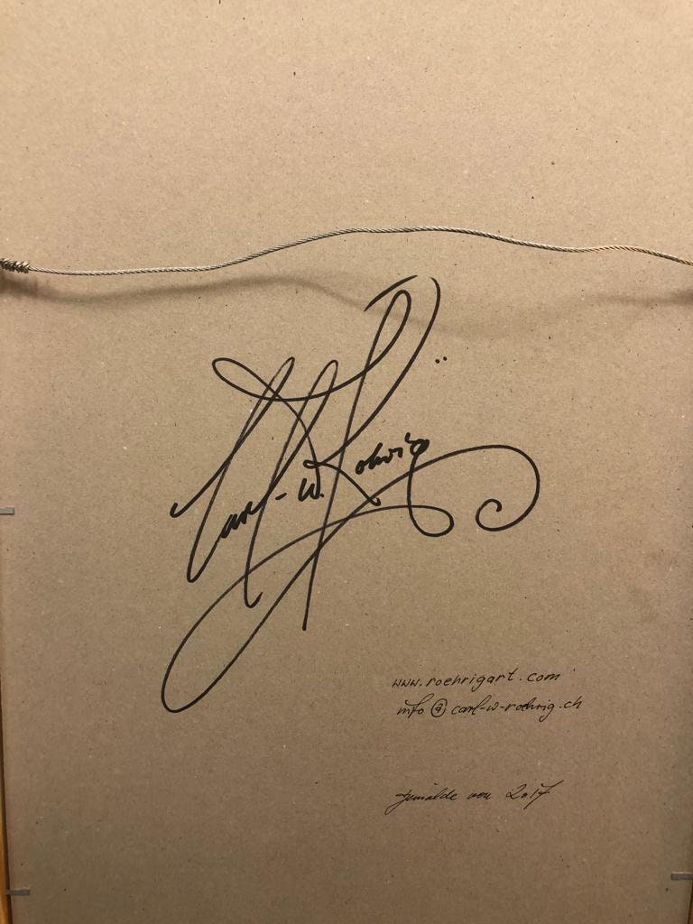 Carl W. Röhrig flowerdream Original and Signed 55x40 - Etsy