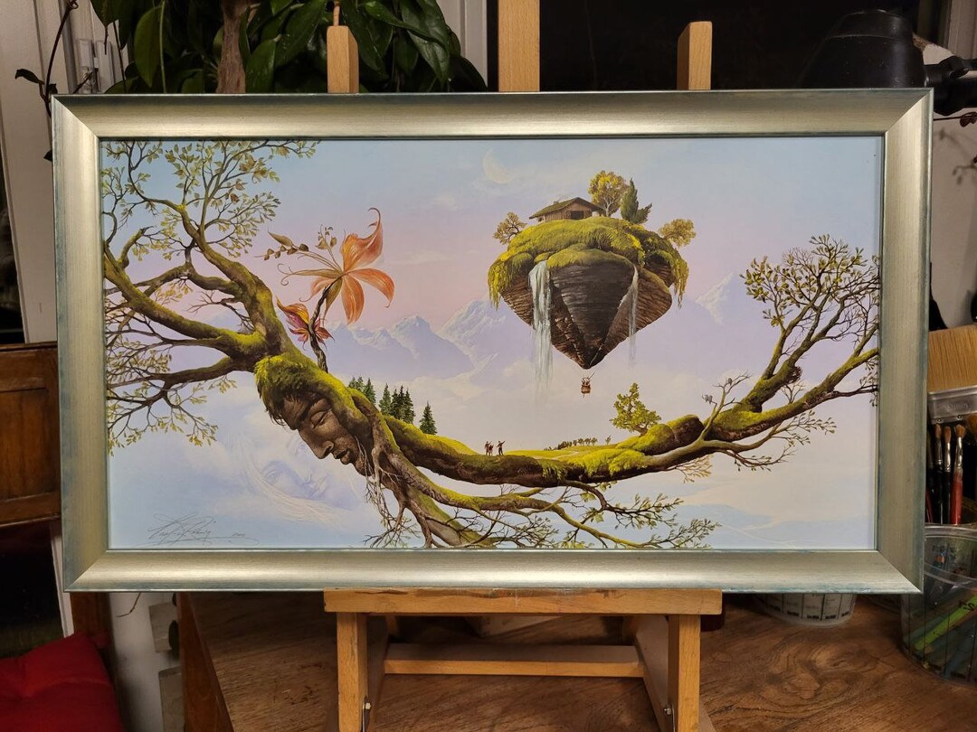 Carl W Röhrig "ein Schonen Tag" Original. - Etsy