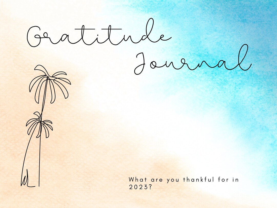 Ultimate Gratitude Journal Templates Digital Download - Etsy