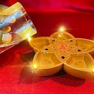 Battery Operated Indian Diya | Water Activated Light Decor Dia ...
