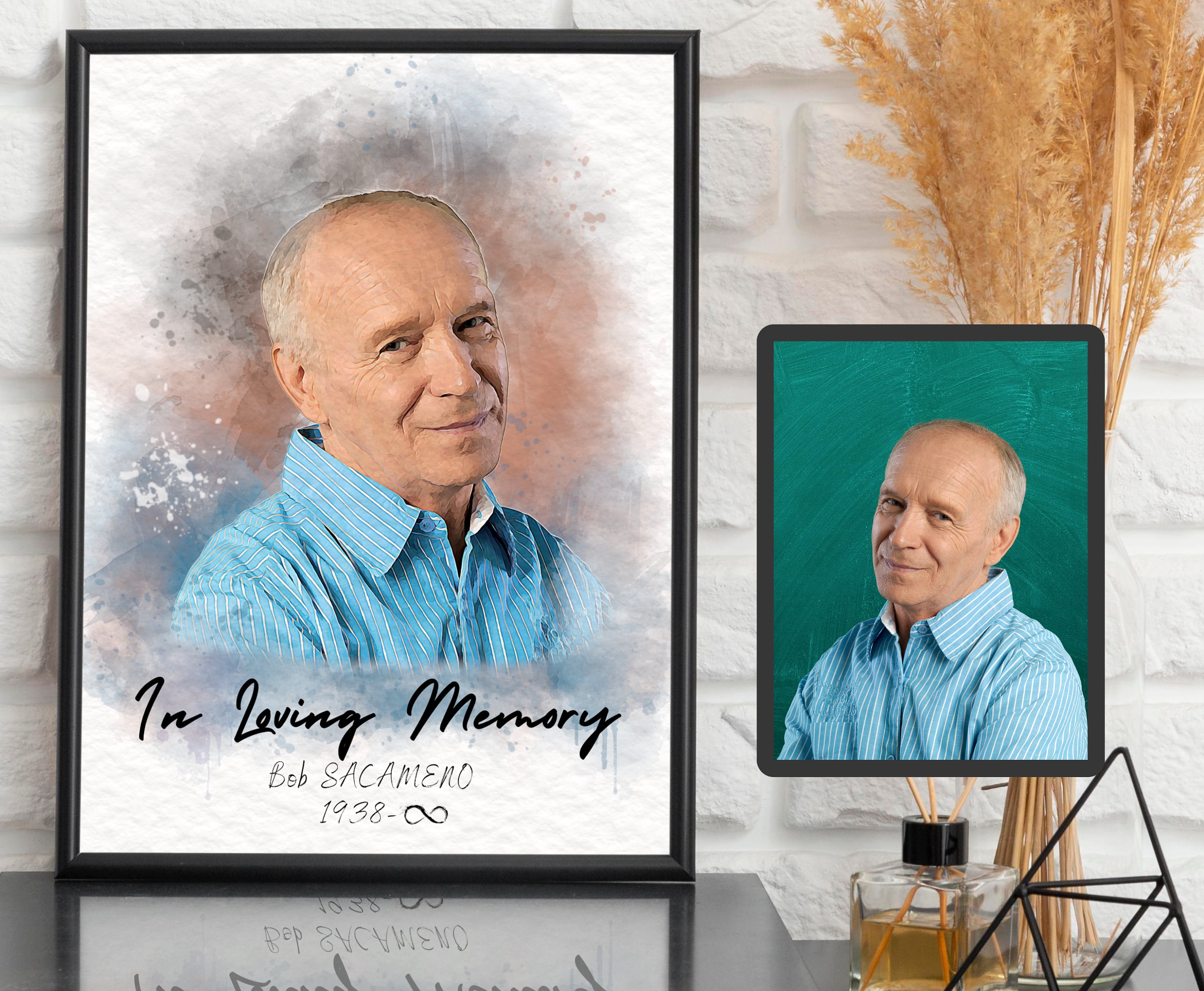 In Loving Memory Gift, Loss of Mother, Loss of Father, Condolence Gift ...