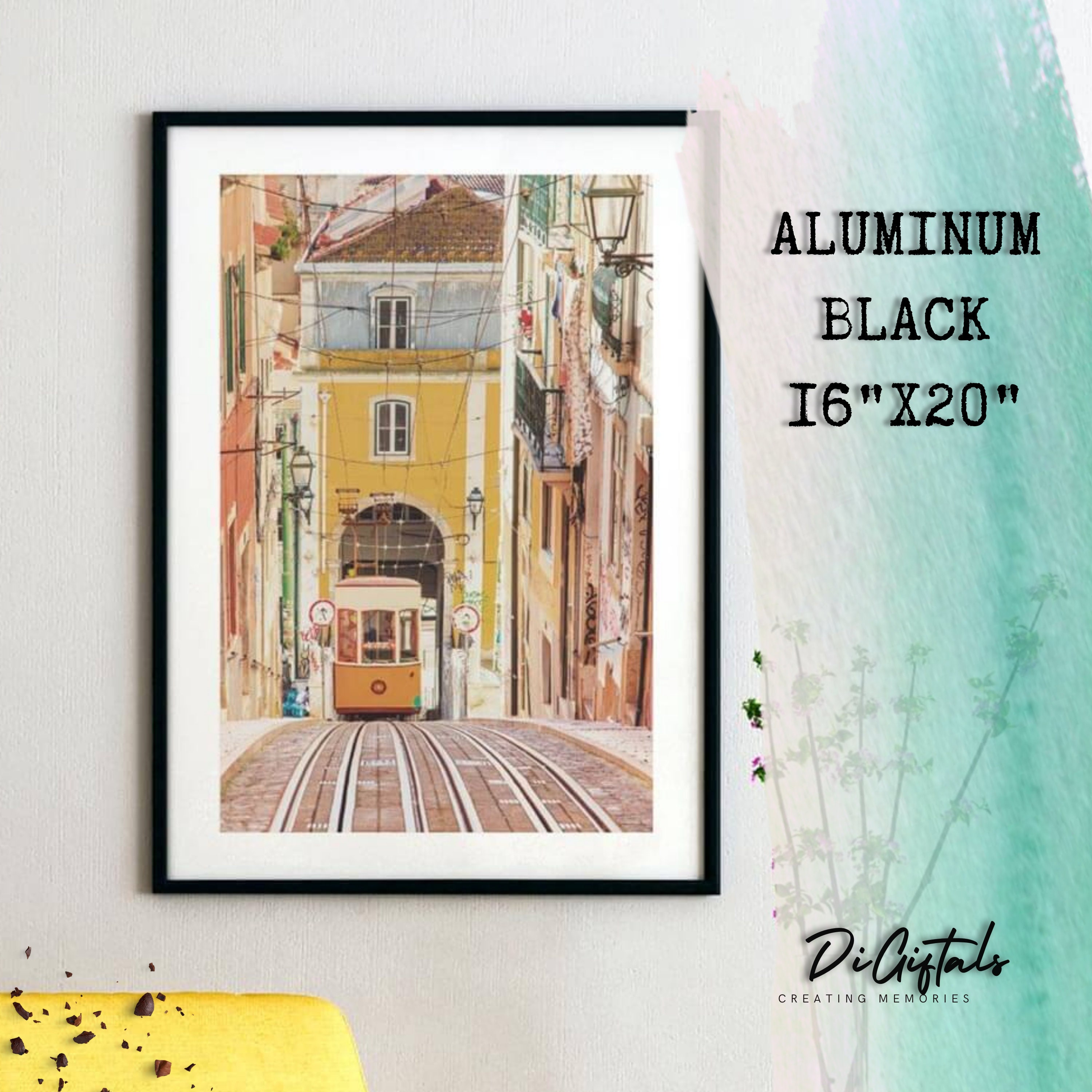 ADD a FRAME to Your SIGNABLE Posters, Not Assembled, Black Aluminum ...