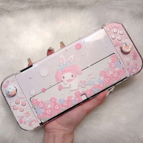 Pink Switch Oled Cover - Etsy