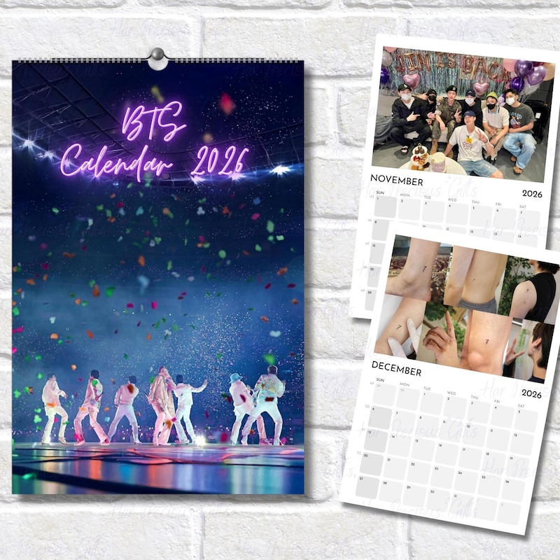 Bts Jin Calendar 2026 - Etsy