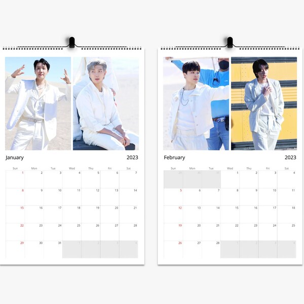 Bts Calendar - Etsy