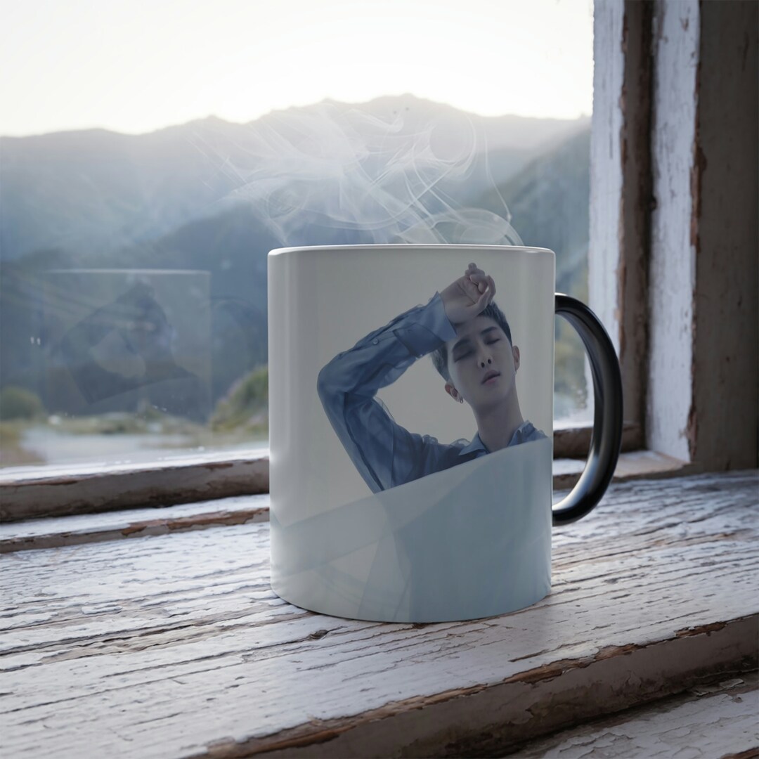 RM, Color-changing Mug, BTS Kim Nam-joon, Rap Monster, BTS Proof, Color ...