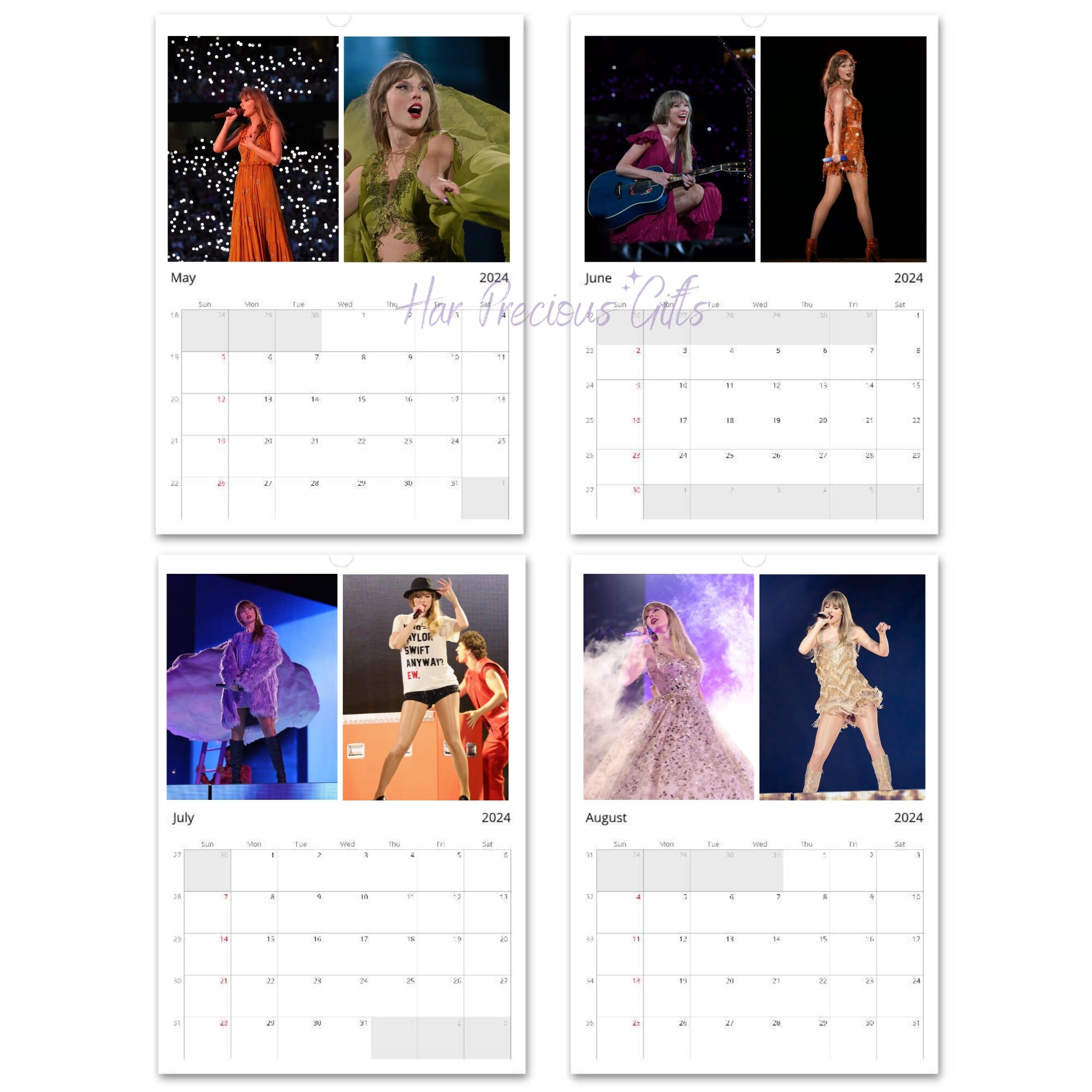 Eras Tour Calendar 2024, Taylor The Eras Tour Poster Eras Tour Calendar 2024, Taylor The Eras Tour Poster