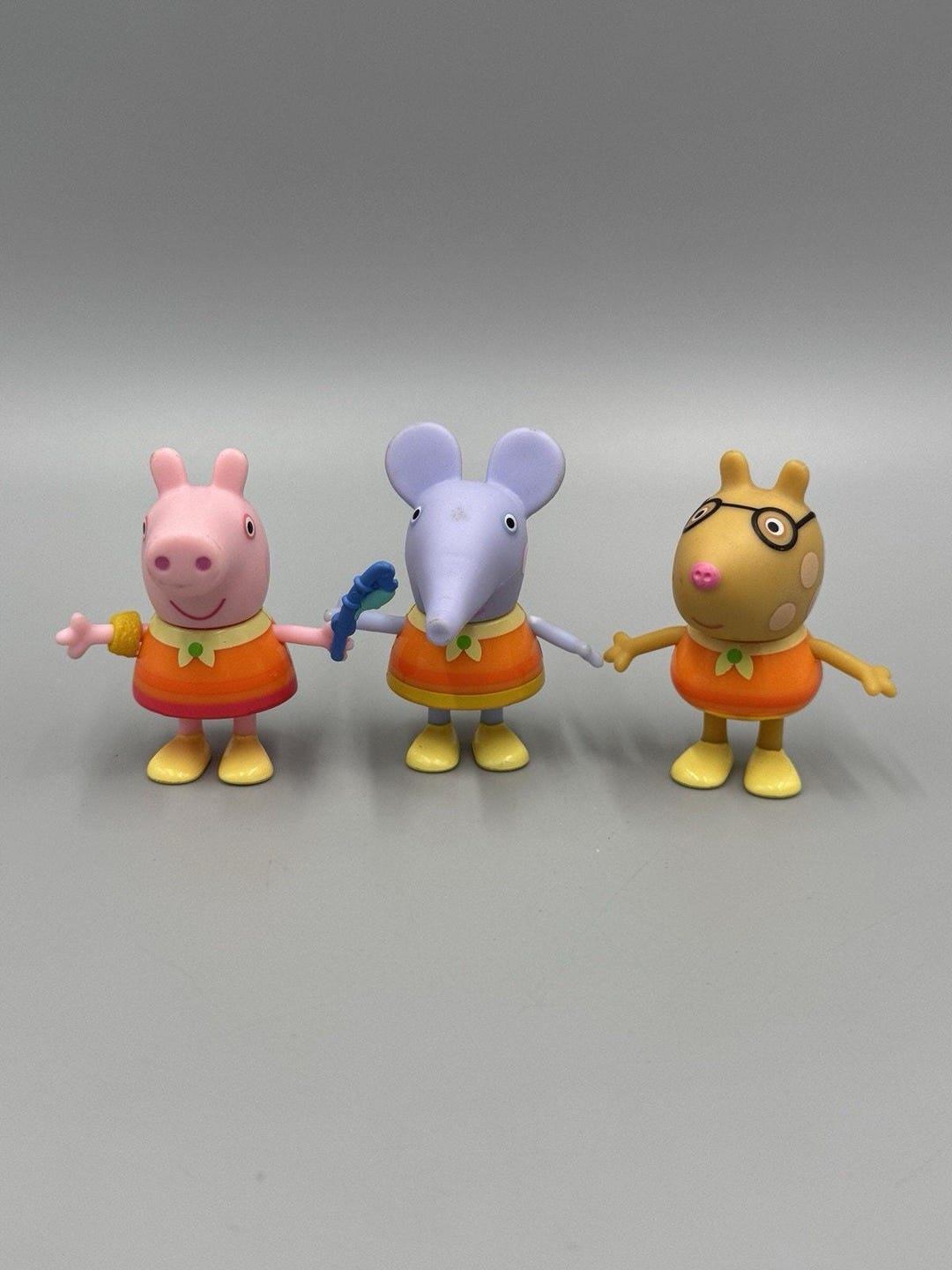 Peppa Pig Figures Emily Elephant Pedro Pony Lot of 3 Figures - Etsy