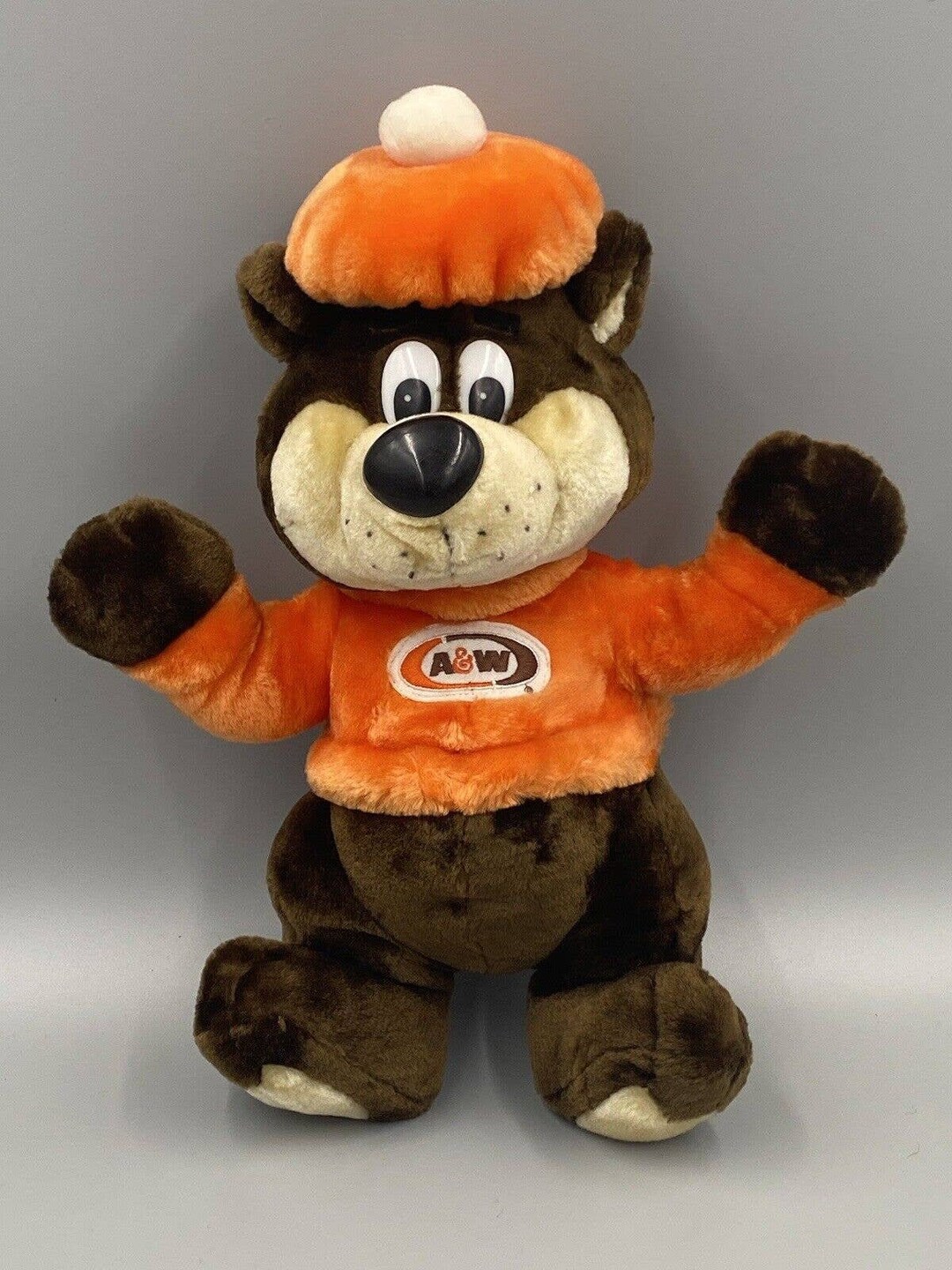 Vintage 1995 A&W Root Beer 17 Stuffed Teddy Bear Rooty Plush - Etsy