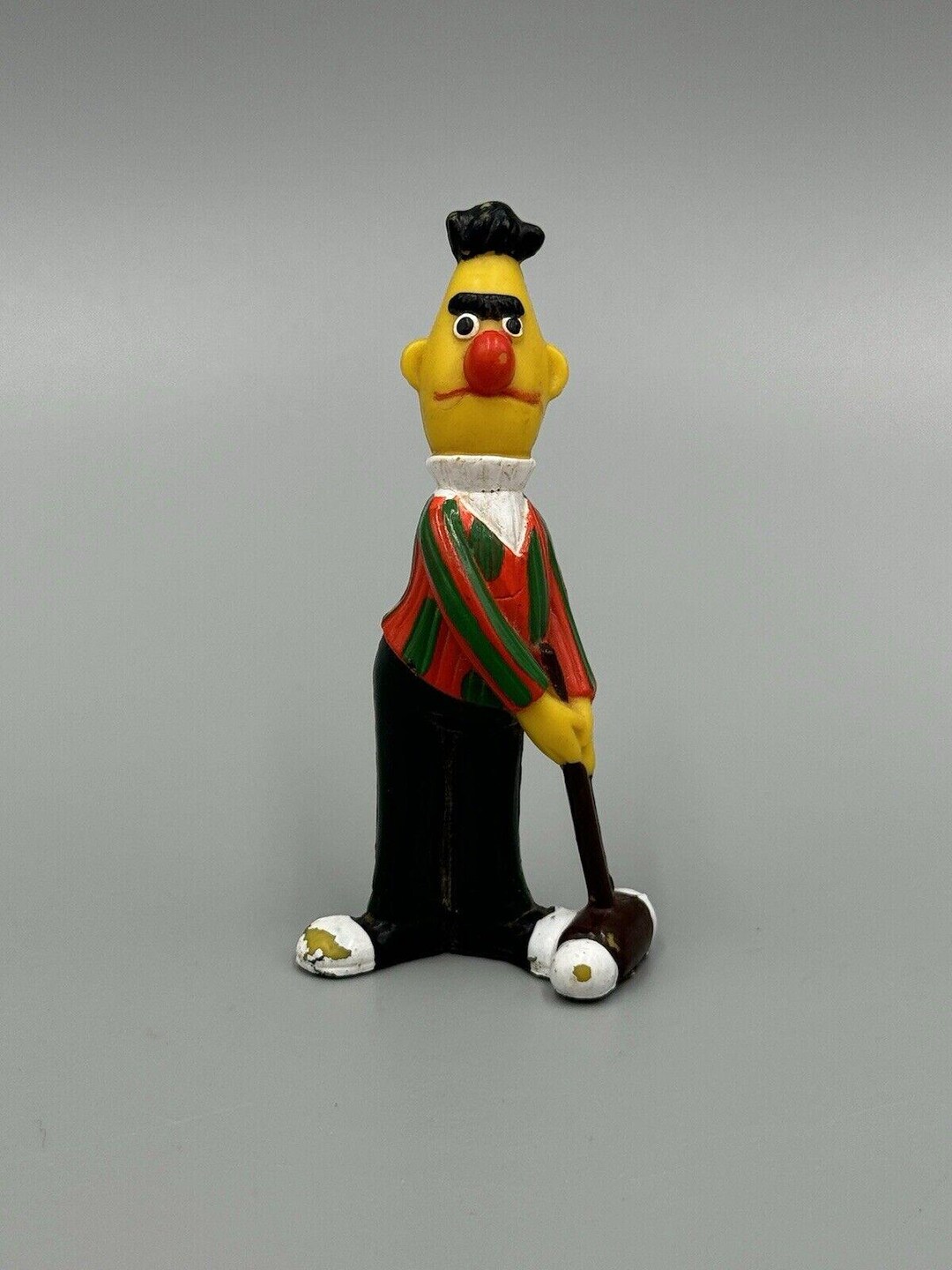 Vintage Bert Playing Croquet PVC Figure Sesame Street Tara Toys Muppets ...
