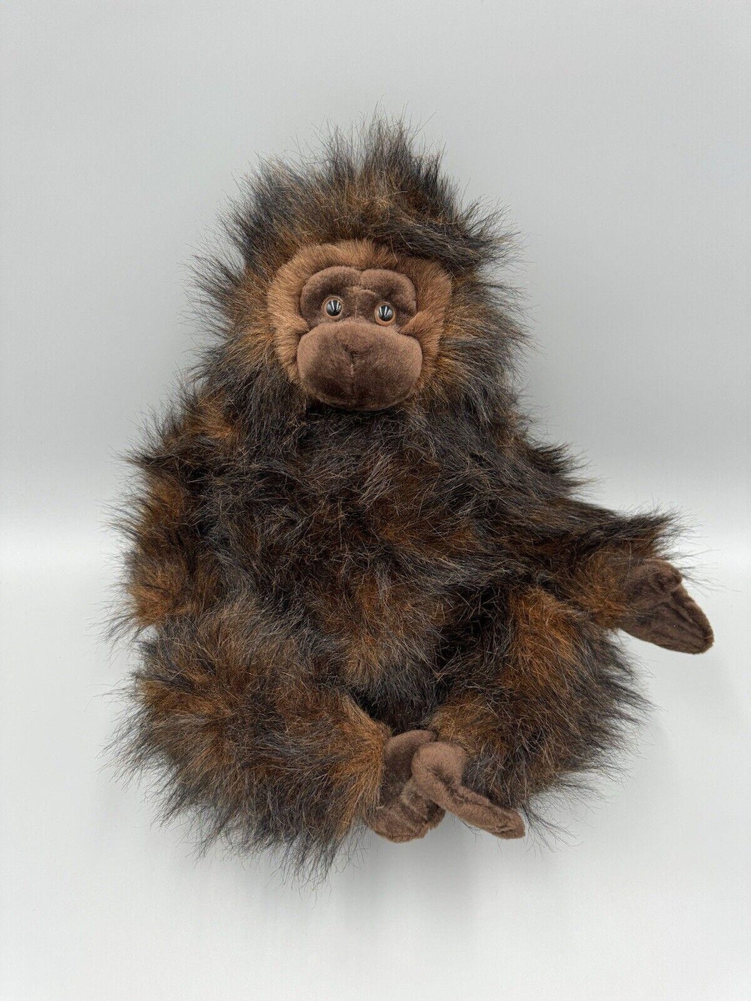 People Pals Realistic 12” Gorilla Monkey Chimpanzee Orangutan Stuffed ...