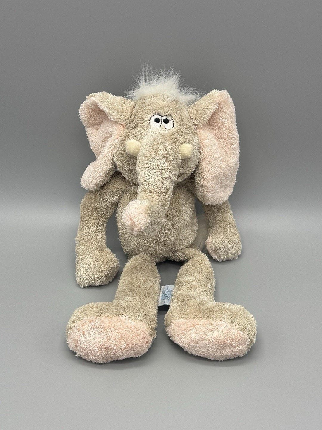 Vintage Boyds Bears Fred Uncle Beans Elephant Plush 16” Stuffed Animal ...