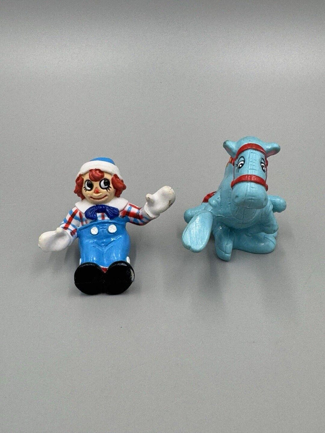 Vintage 1988 Raggedy Andy W/ Camel PVC Figures Set of 2 Macmillan - Etsy