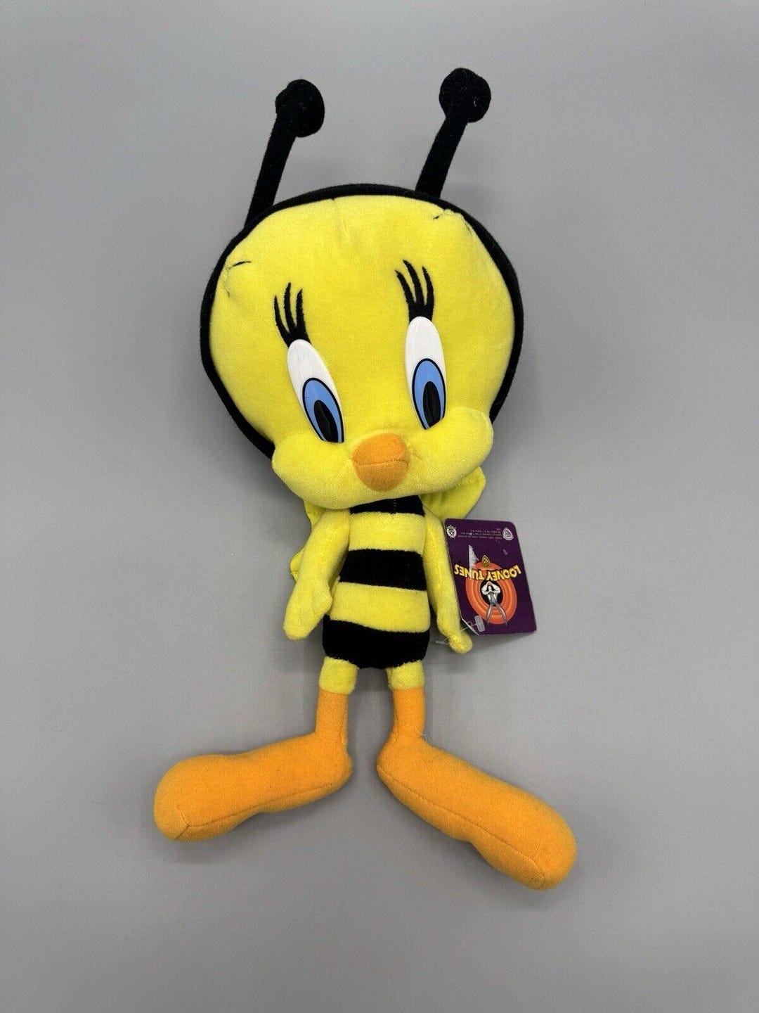 Vintage 2003 Tweety Bird Bumble Bee Looney Tunes Plush 12 Stuffed ...