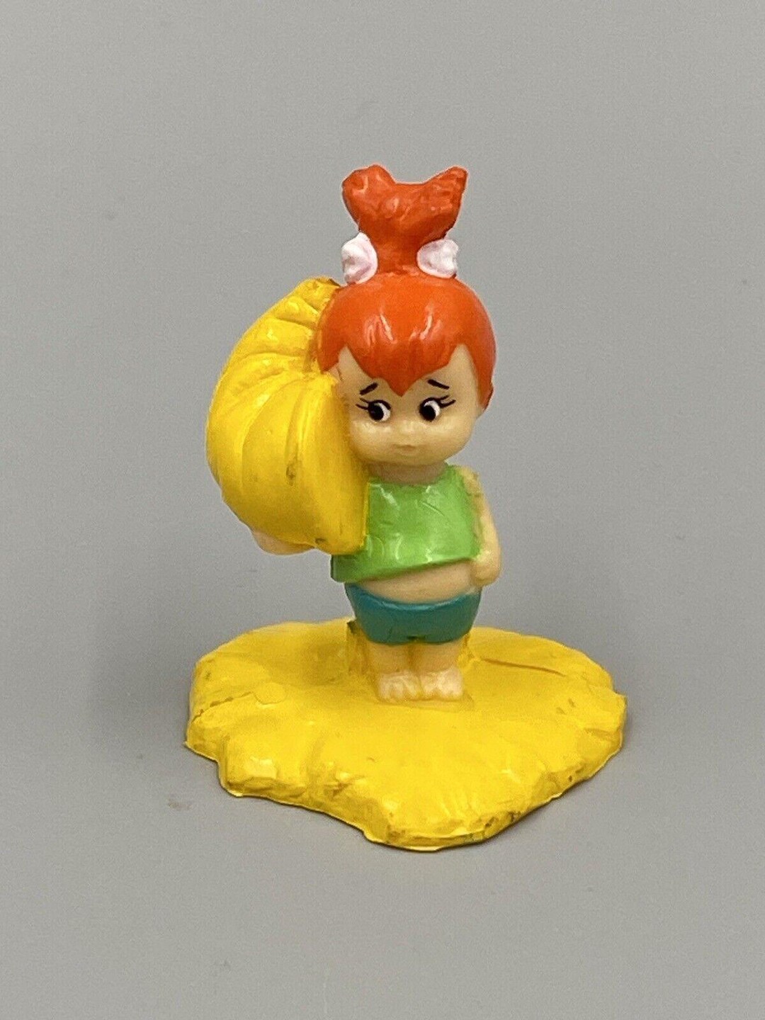 Vintage 1991 Flintstones Pebbles 2” PVC Toy Figure READ DETAILS - Etsy