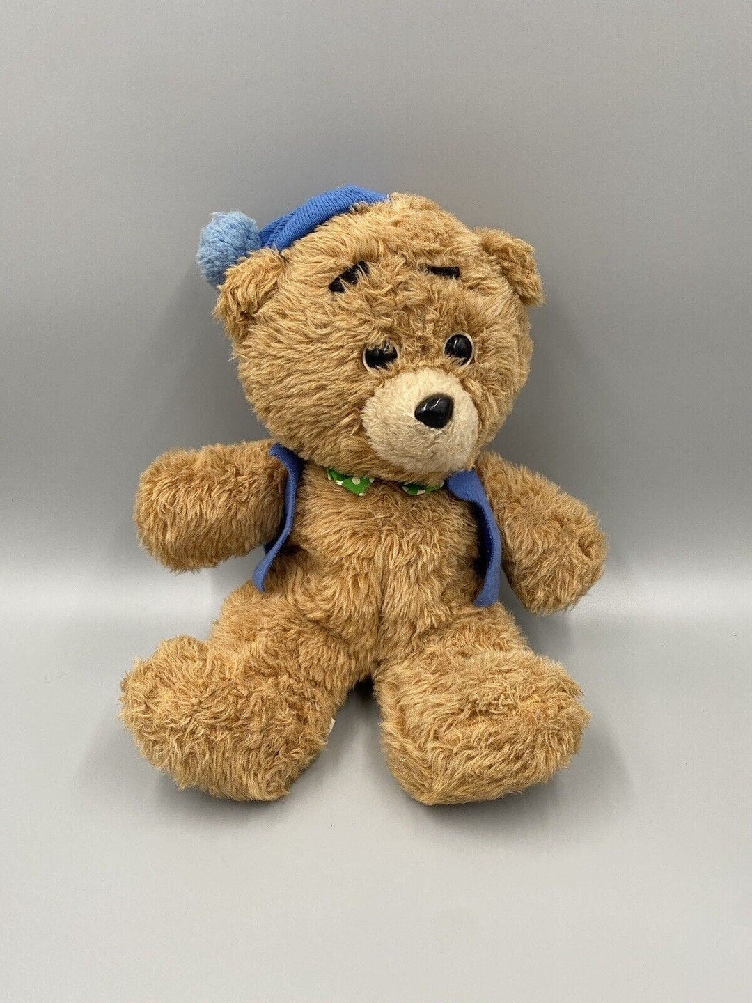 Vintage 20 Ted E Bear Who Slept Through Christmas Plush Stuffed Animal ...