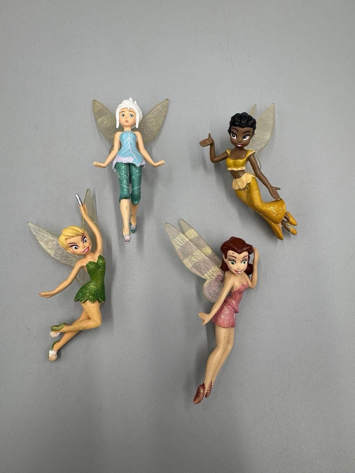 Disney Tinkerbell Fairies of Pixie Hollow Mini Figures Lot of 4 Figures ...