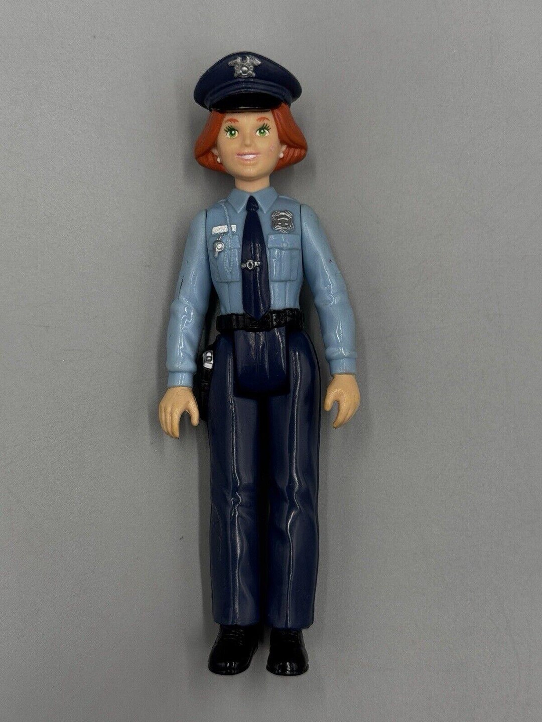 Vintage Playskool Dollhouse Police Woman Lady Cop Figure - Etsy