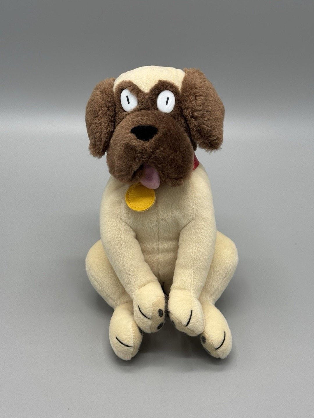1992 Henry & Mudge Plush 9” Stuffed Dog Tan Brown Sucie Stevenson Merry ...