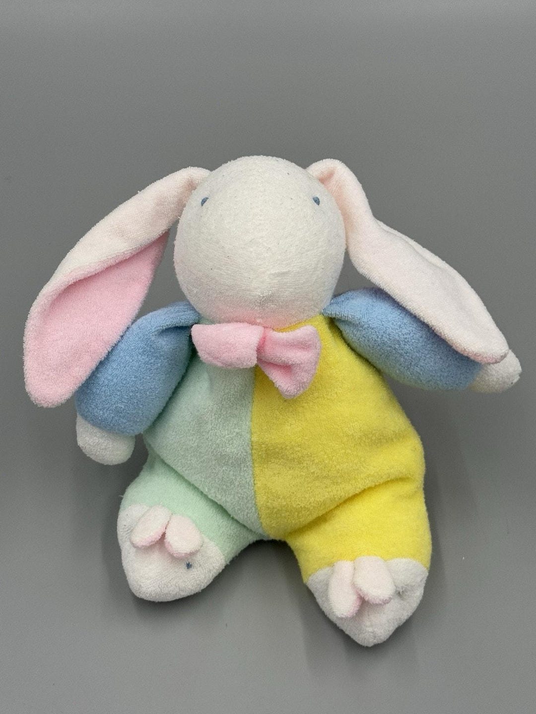 Vintage Soft Dreams Bunny Rabbit Plush 8 Terry Cloth Stuffed Animal ...