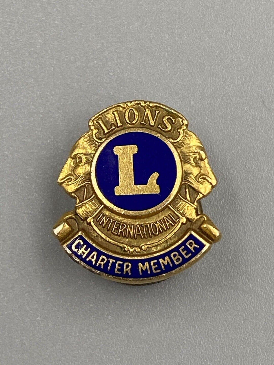 Vintage Lions International Charter Member Lapel Pin - Etsy