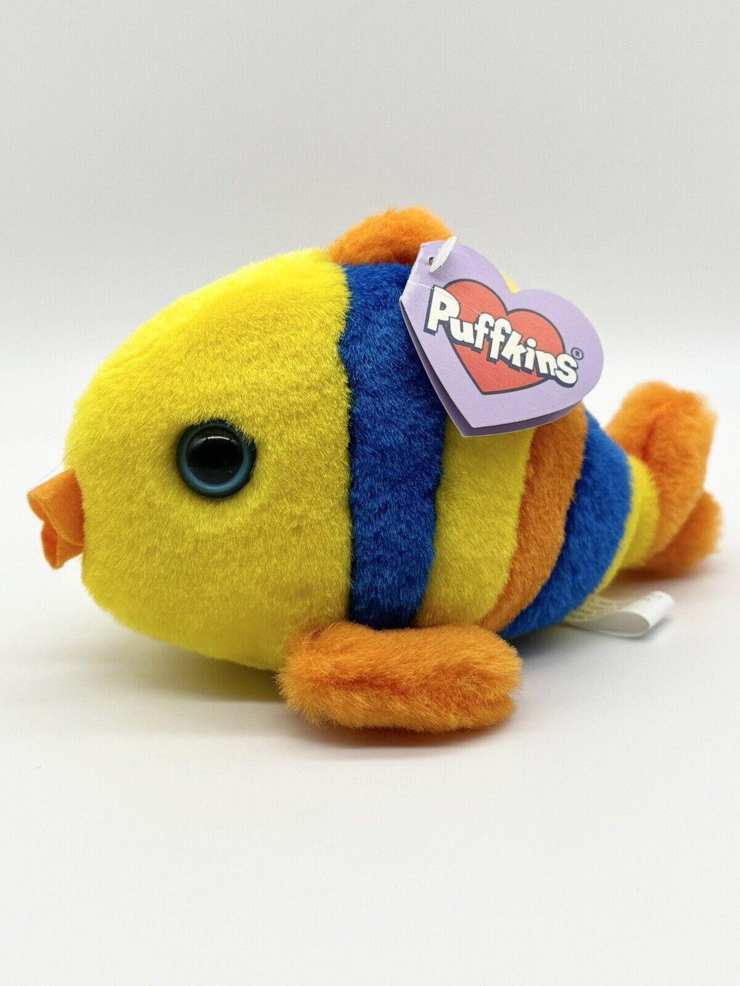 Vintage 1998 Puffkins Jules Fish Bean Bag Plush 6 Inch Style 6692 - Etsy
