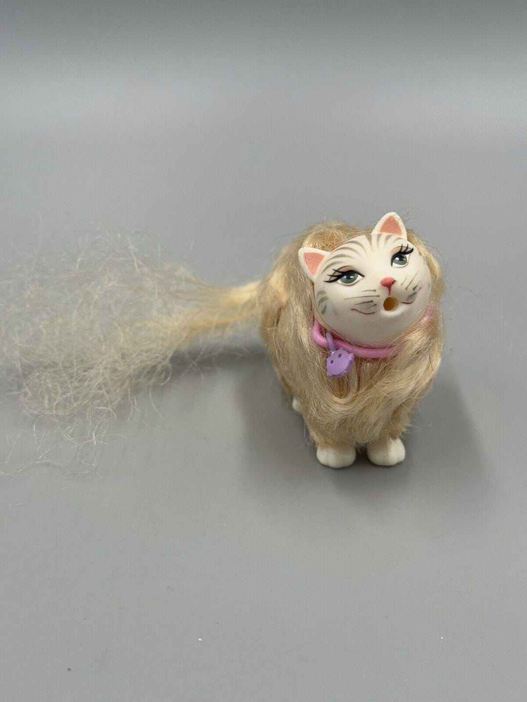Vintage 2000 Mattel Barbie Kitty Marshmallow the Cat With Pink Collar ...