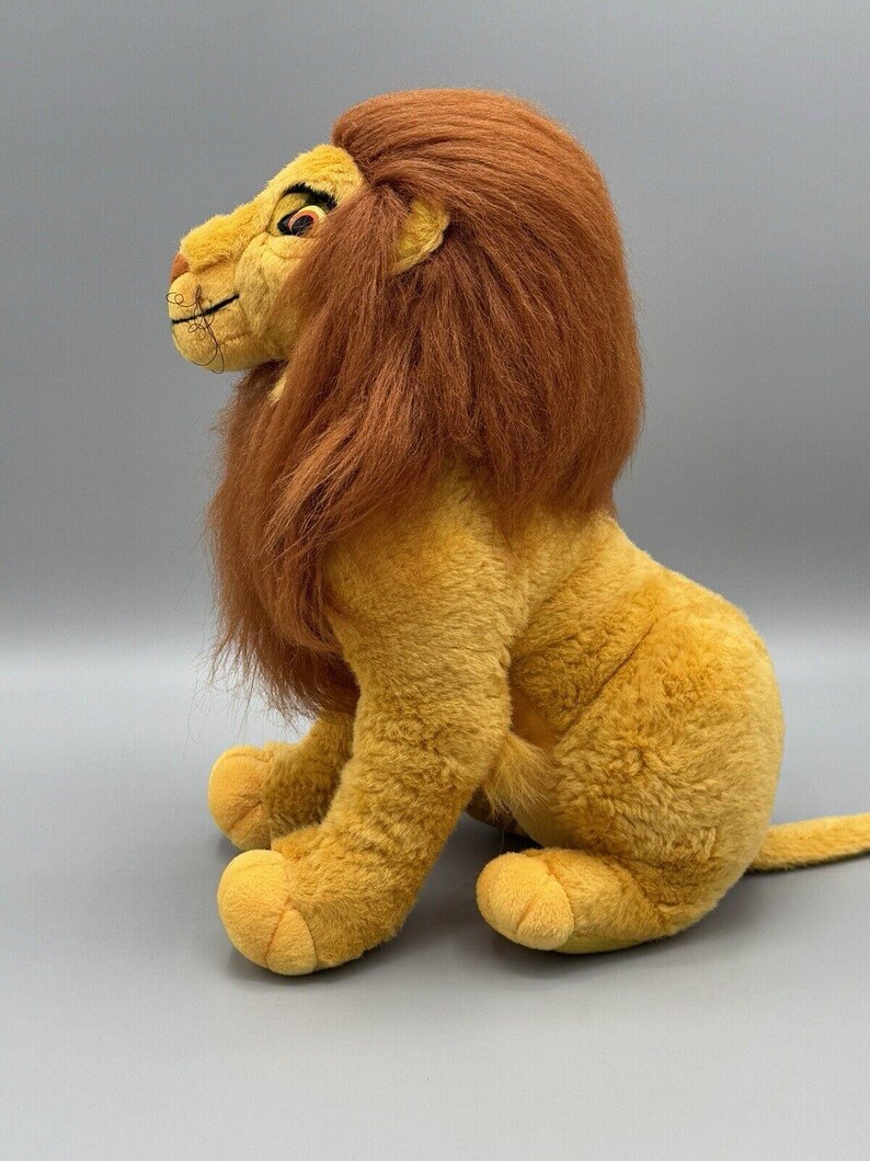 Vintage Applause Disney Lion King Adult Simba Plush 14” Stuffed Animal ...