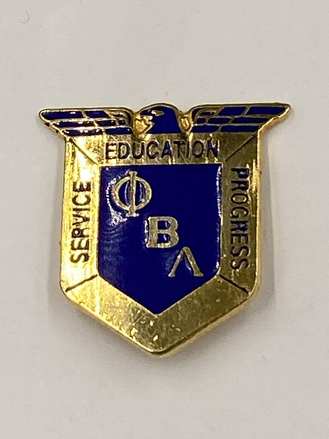 Vintage Phi Beta Lambda Service Education Progress Lapel Pin- FBLA - Etsy