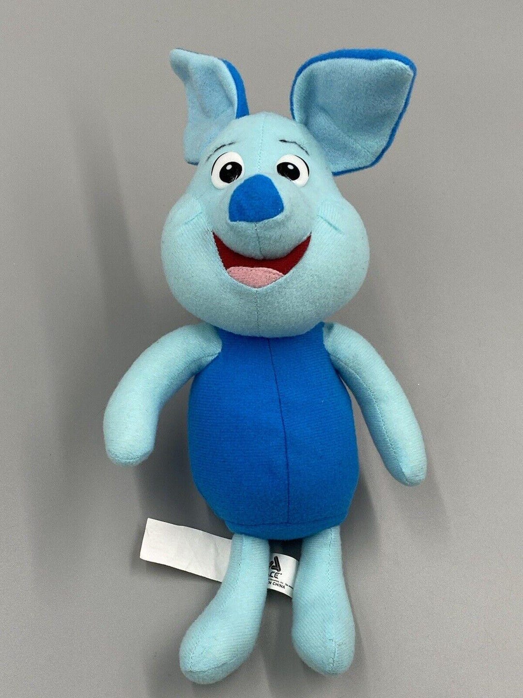 Vintage Blue Piglet Plush Stuffed Animal Play by Play Toys ACE 9 Inch ...