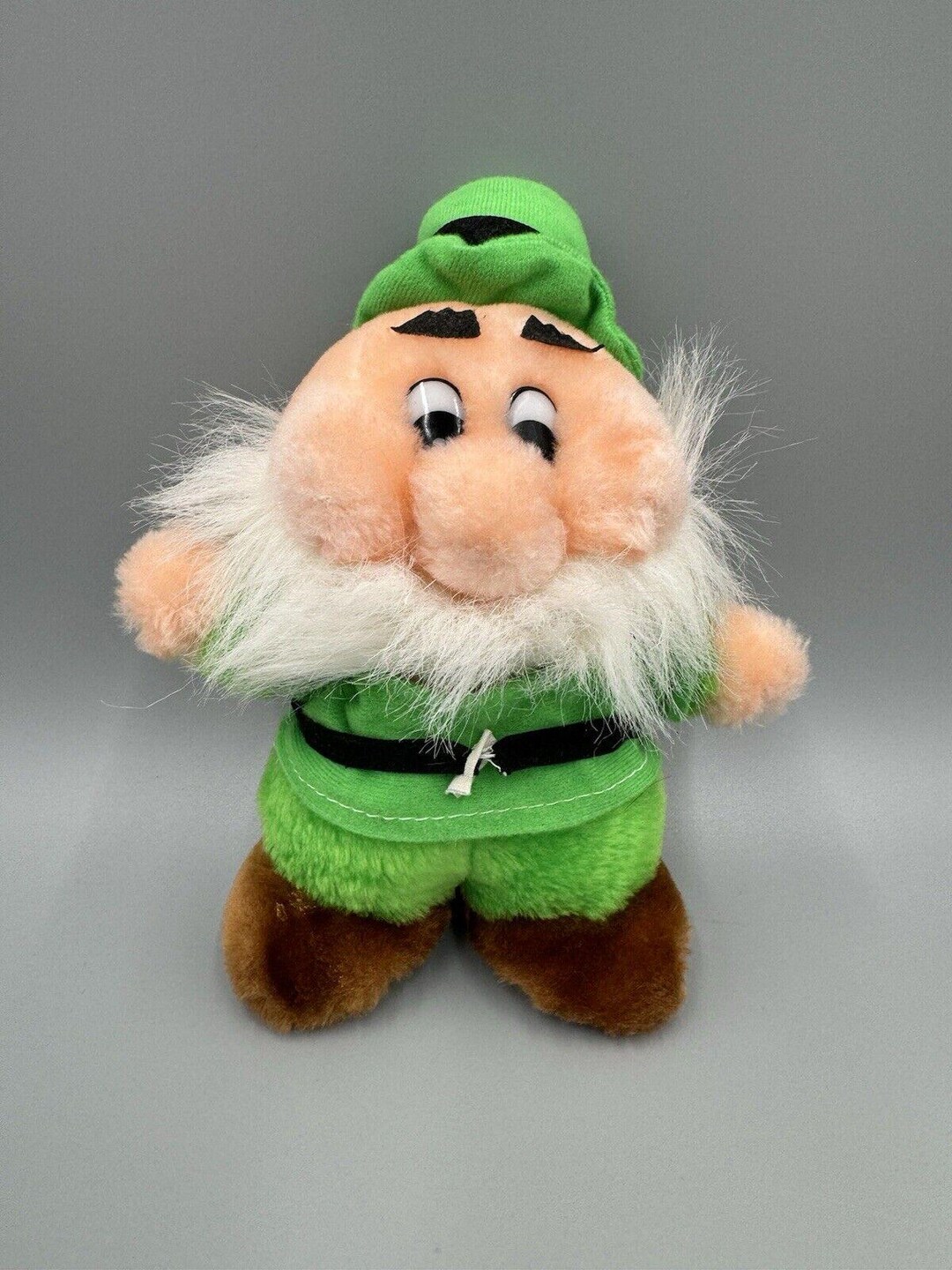 Vintage Playmakers Green Elf Gnome Dwarf Plush 8 Stuffed Doll - Etsy