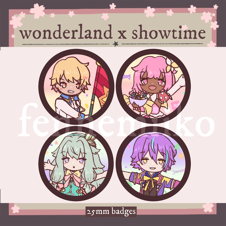 All Units Project Sekai 25mm Ita Filler Pin Badges - Etsy UK