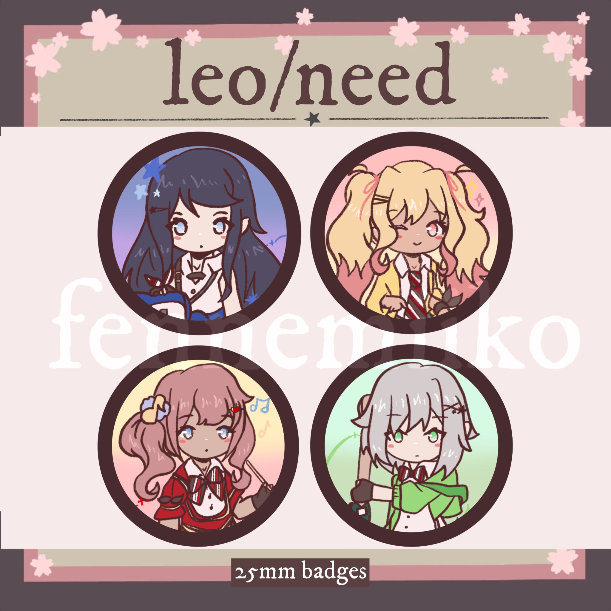 All Units Project Sekai 25mm Ita Filler Pin Badges - Etsy UK