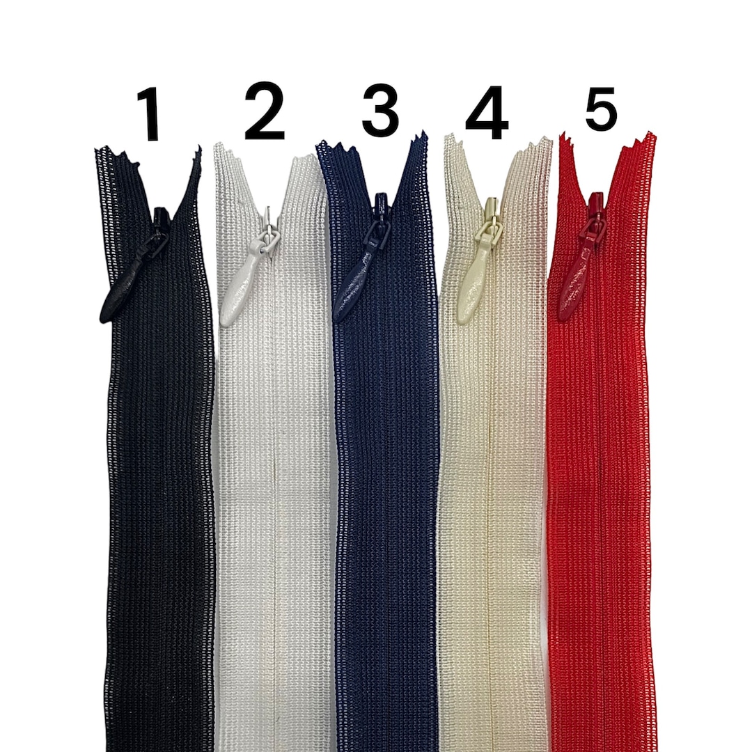 Seam Concealed Zipper Zipper,high Quality,ykk From 2cm to 60cm ...