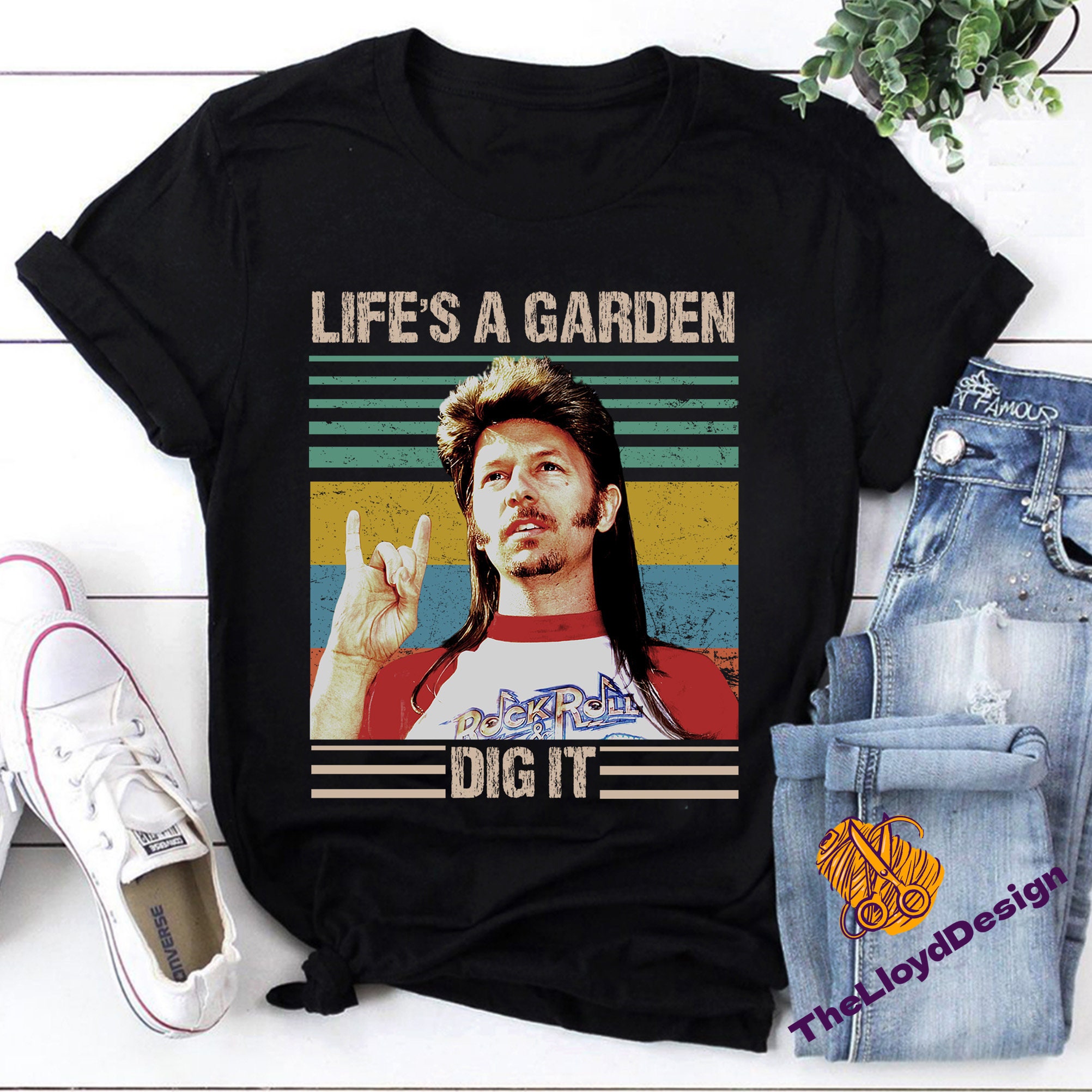 Joe Dirt T-shirt, Joe Dirt Shirt, Joe Dirt Unisex T-shirt, Life's A ...