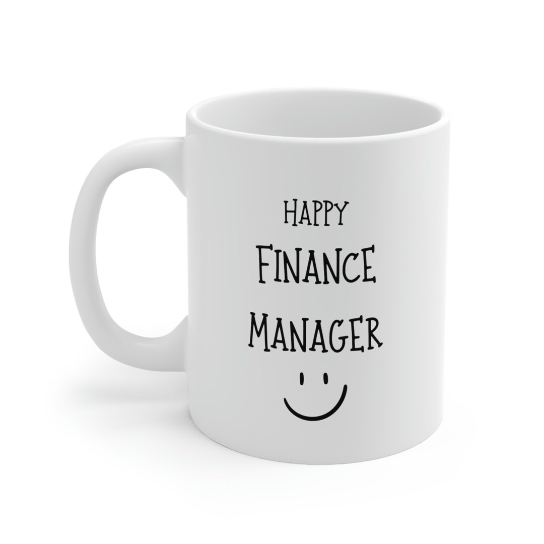 Coffee Mug for Finance Manager, Gift for Finance Manager, Finance ...