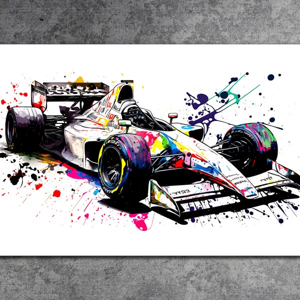 Ferrari Poster Canvas - Etsy