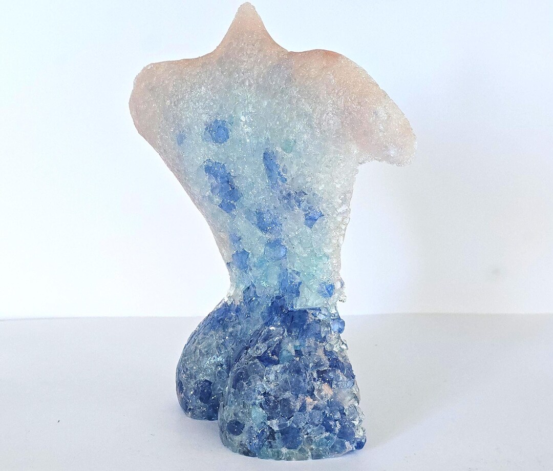 Patrick Stern Fused Glass Male Nude Torso Sculpture - Etsy