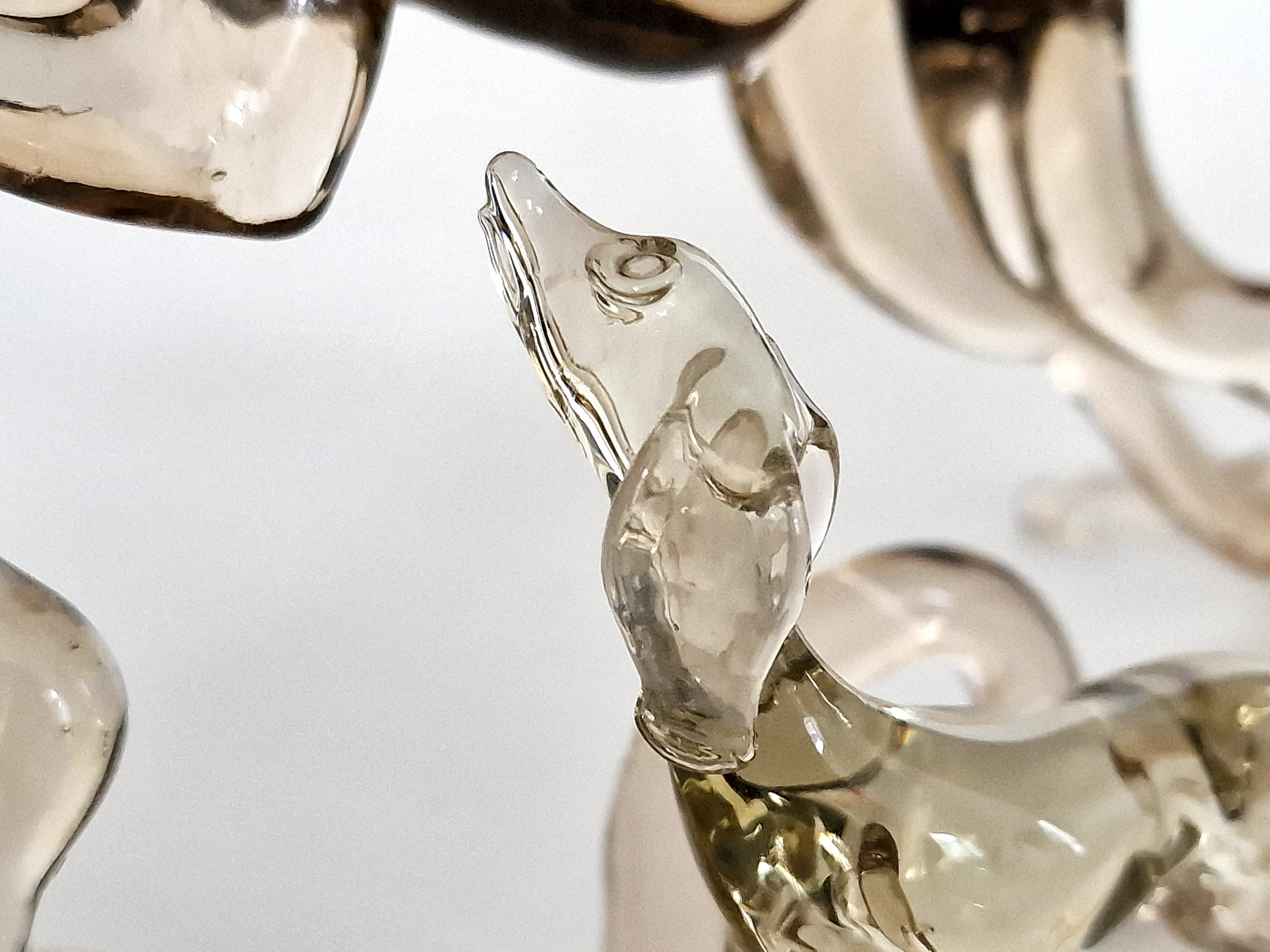 Lauscha Brown Glass Stag and Hound Figurine, Superb Quality - Etsy