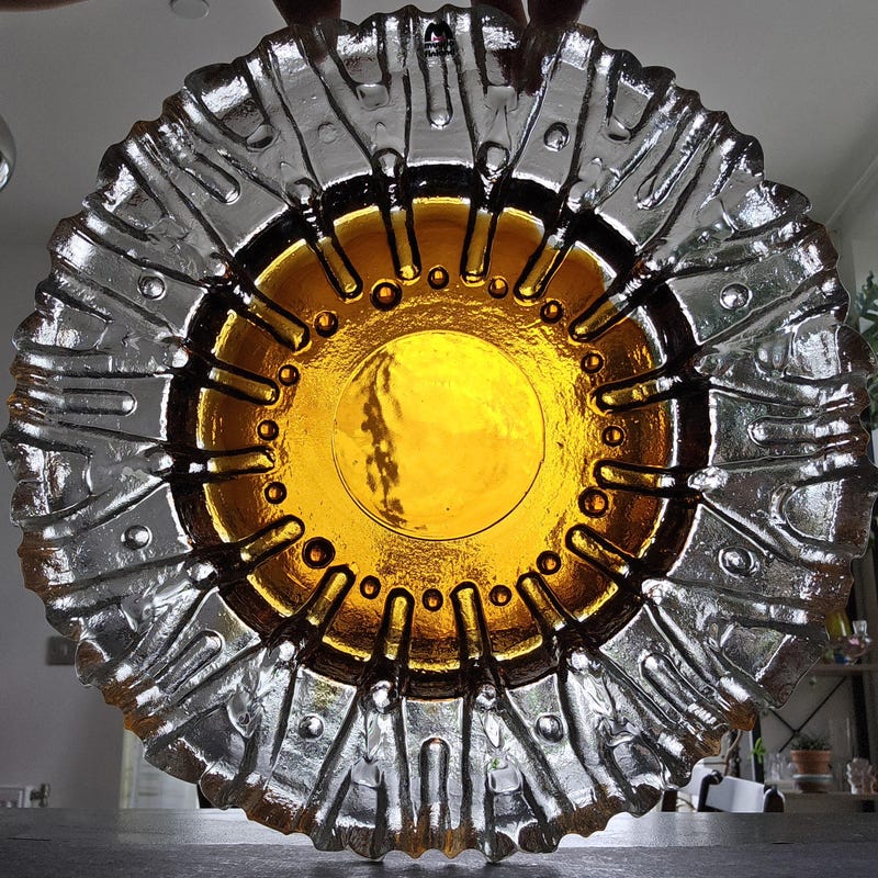 Brutalist Glass Bowls - Etsy UK