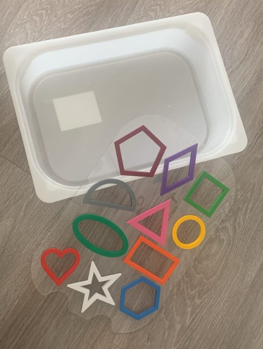 Montessori Shape Sorter Toy – Sorting Box for Fine Motor Skills & Hand ...
