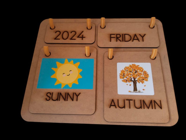 Montessori Calendars - Etsy