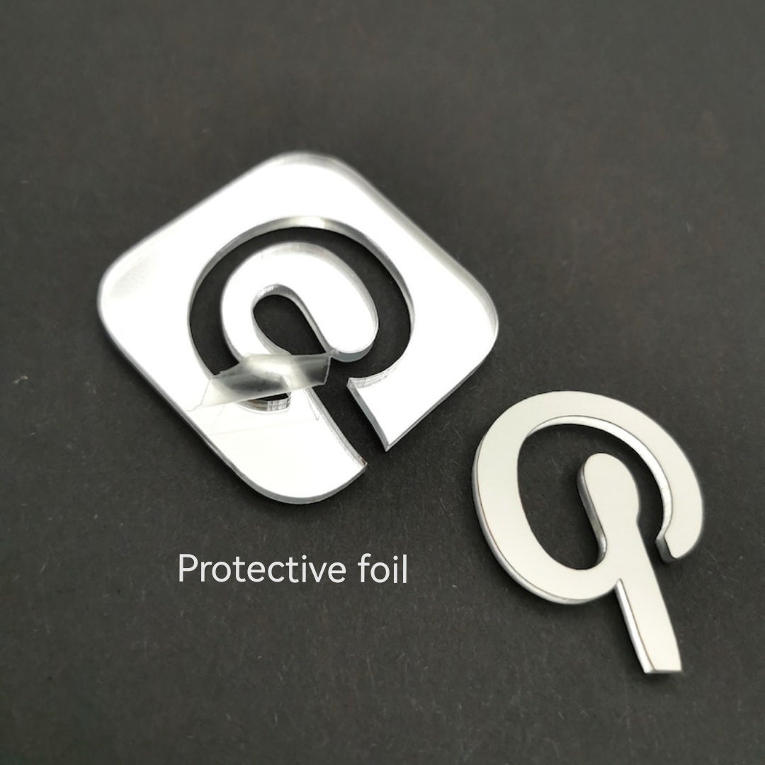 Acrylic Social Media Icons for DIY Business Sign, QR Code Shape, Logo ...