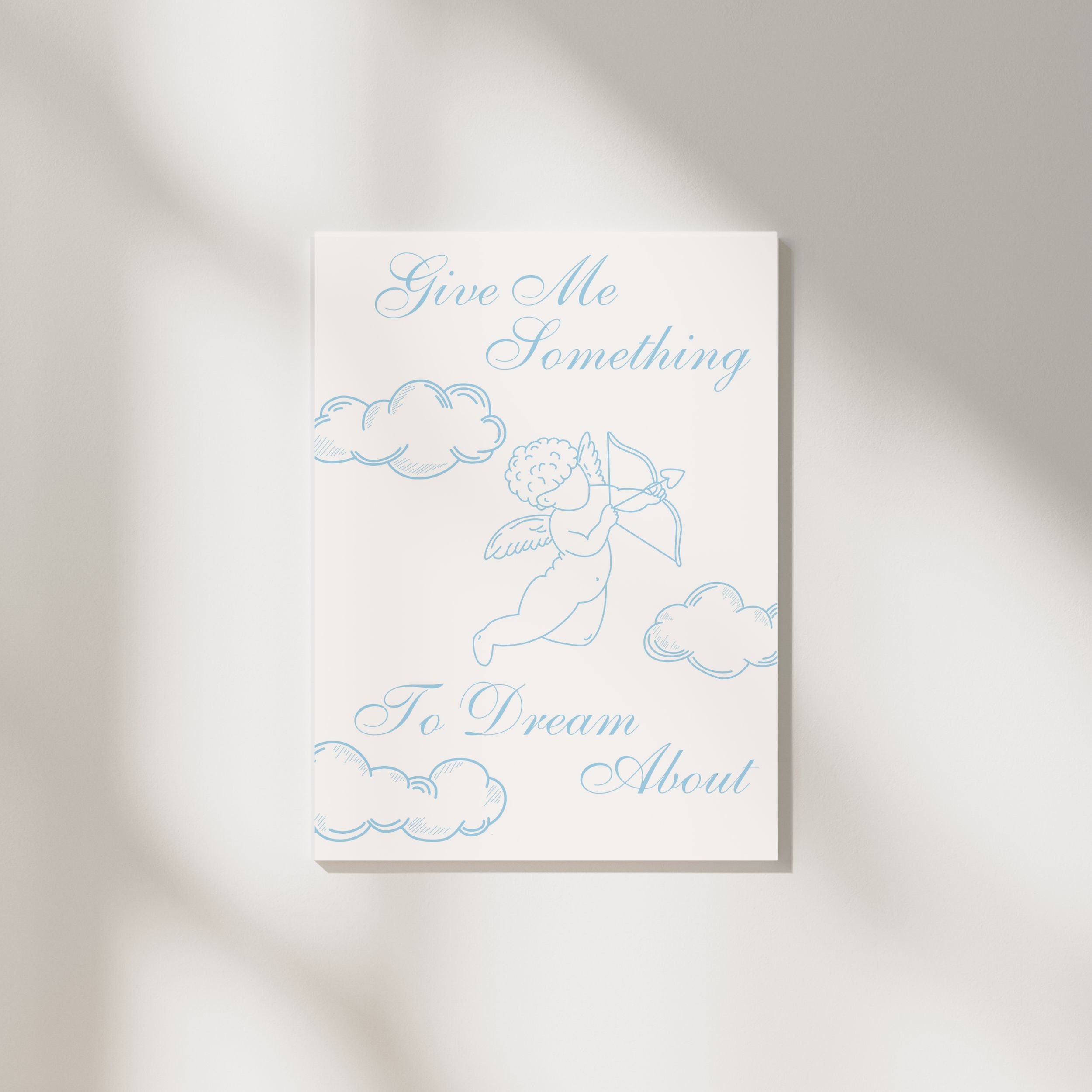 Set of 3 Retro Aesthetic Cupid Poster, Angel Wall Art, Cute Poster ...