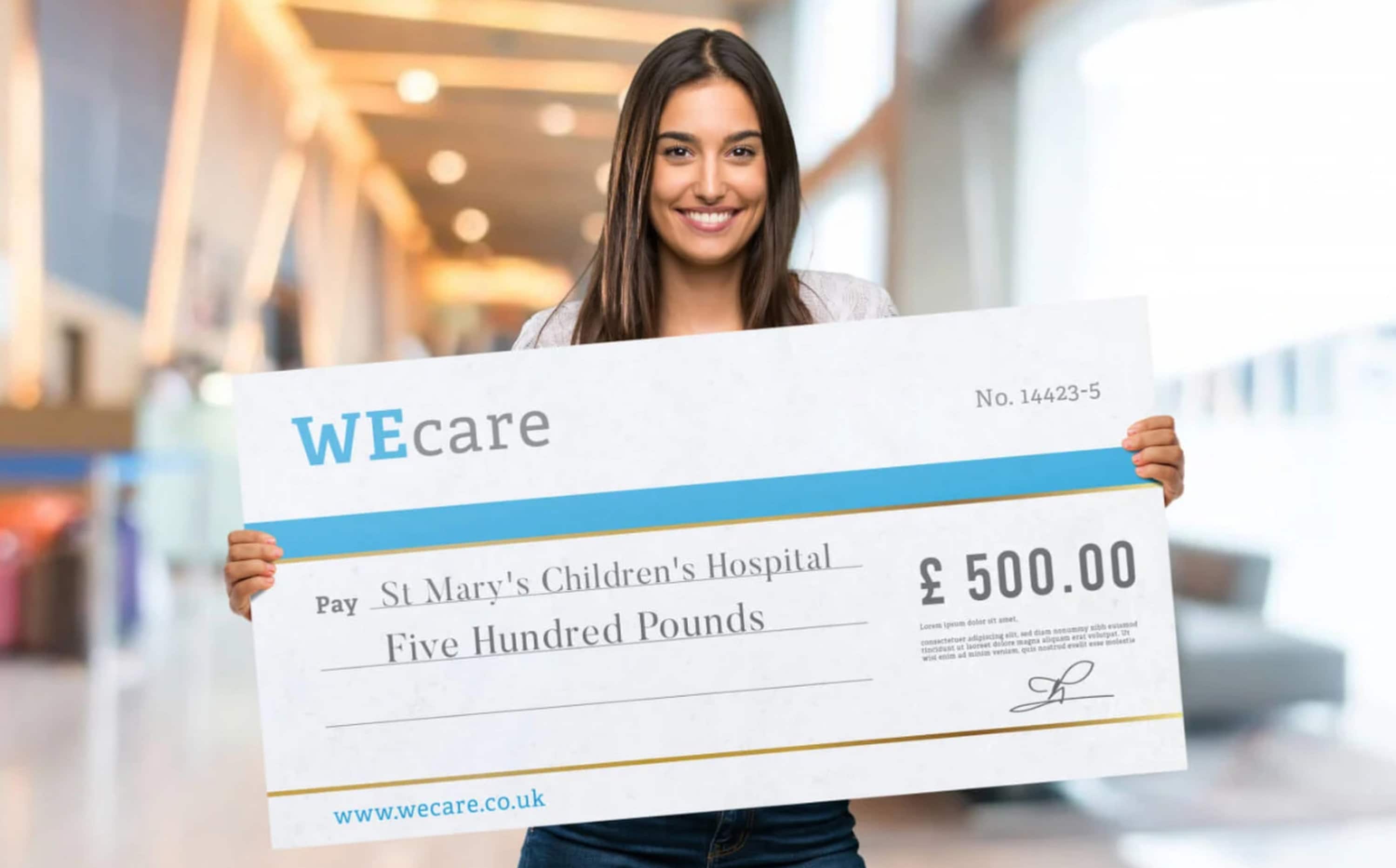 Giant Cheque 1000 X 500mm With Dry Wipe Lamination for Repeat Use - Etsy