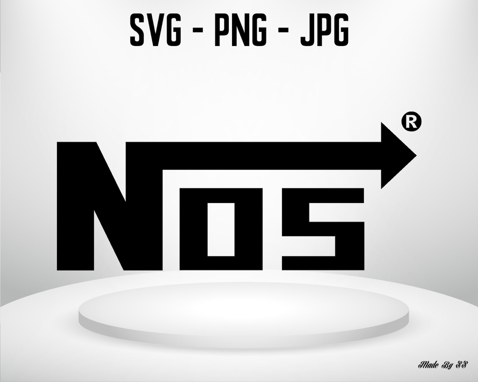 Nos Car Sticker Svg Png Jpg NFS Underground Circut File Cut and Print ...