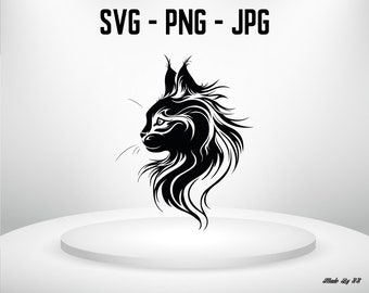 Puma Cat Baby Cougar Svg Png Jpg Circut File Cut and Print Ready - Etsy