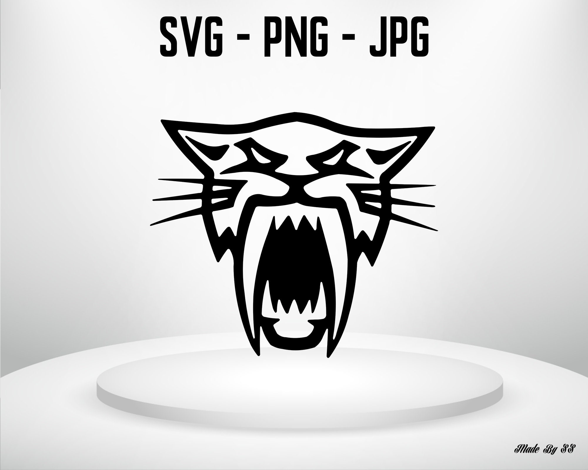 Artic Cat Head Svg Png Jpg Circut File Cut and Print Ready - Etsy