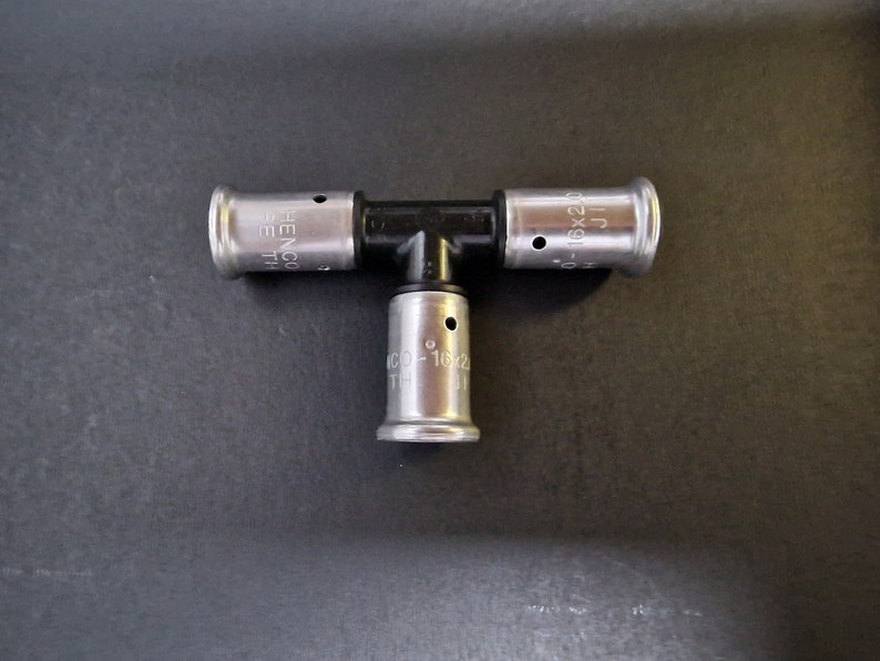 Henco Equal Tee 16mm Pvdf Pack Of 10 Etsy