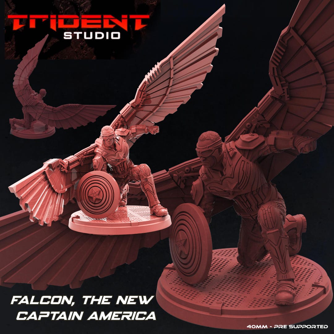 The Falcoln 40mm Scale Model - Etsy
